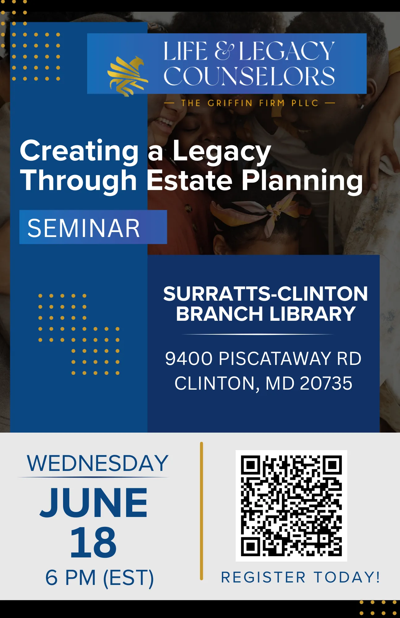 Estate Planning Seminars - LifeandLegacy